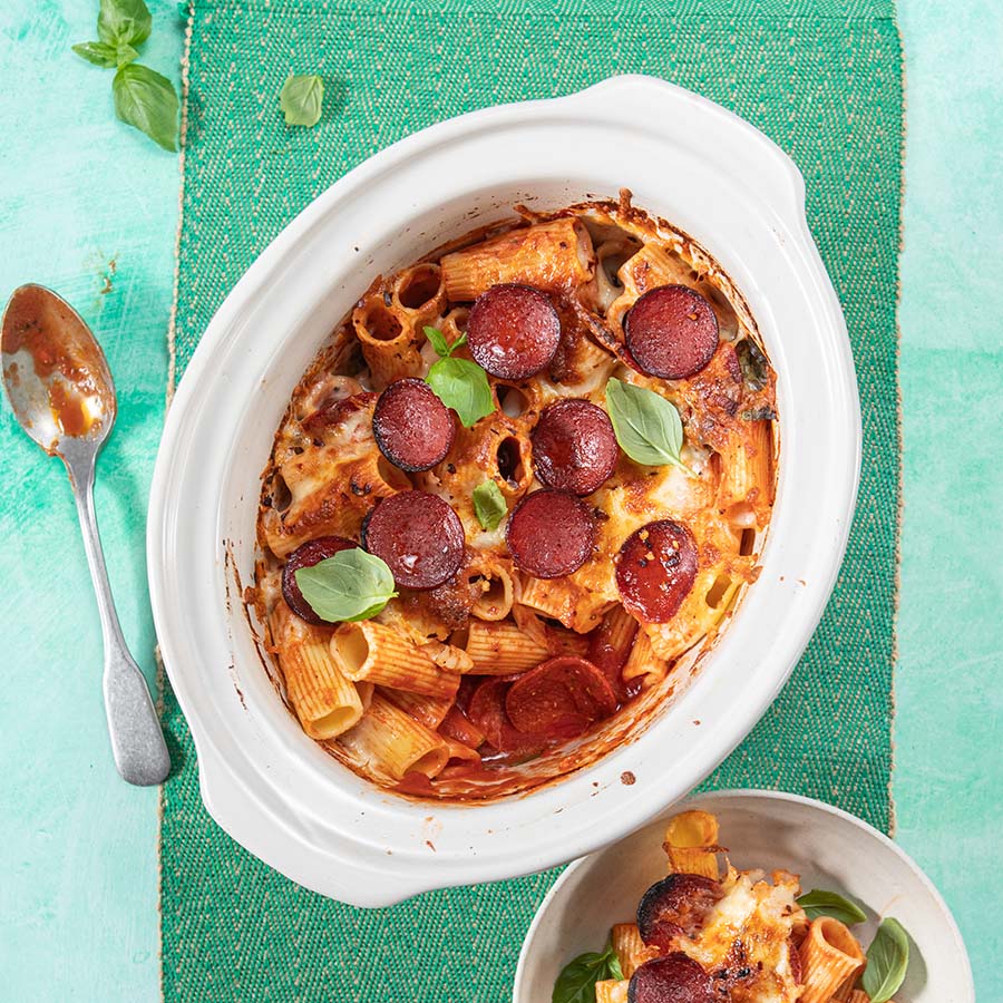 Slow Cooker Pizza Pastabake Recipe Bored Of Lunch Slow Cooker Pizza Pastabake Recipe Bored Of Lunch